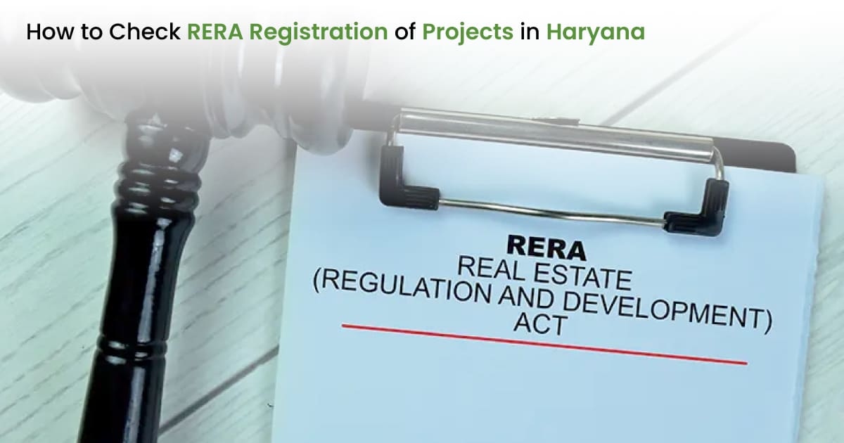 How to Check RERA Registration of Projects in Haryana?