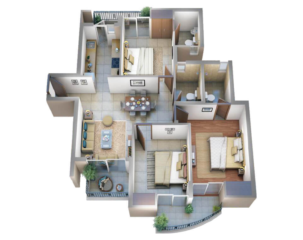 ATS Pious Hideaways – 3 BHK in Sector 150, Noida
