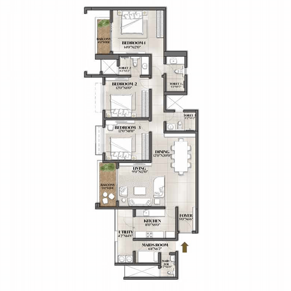 The Prestige City - Projects in Sarjapur Road,Bangalore
